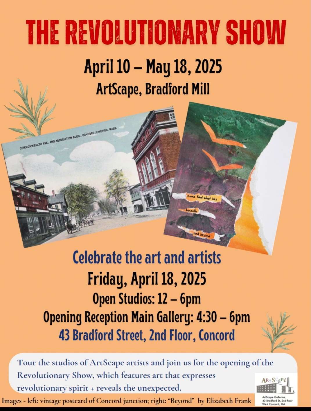 the Revolutionary Show, Opening Reception - Visit Concord