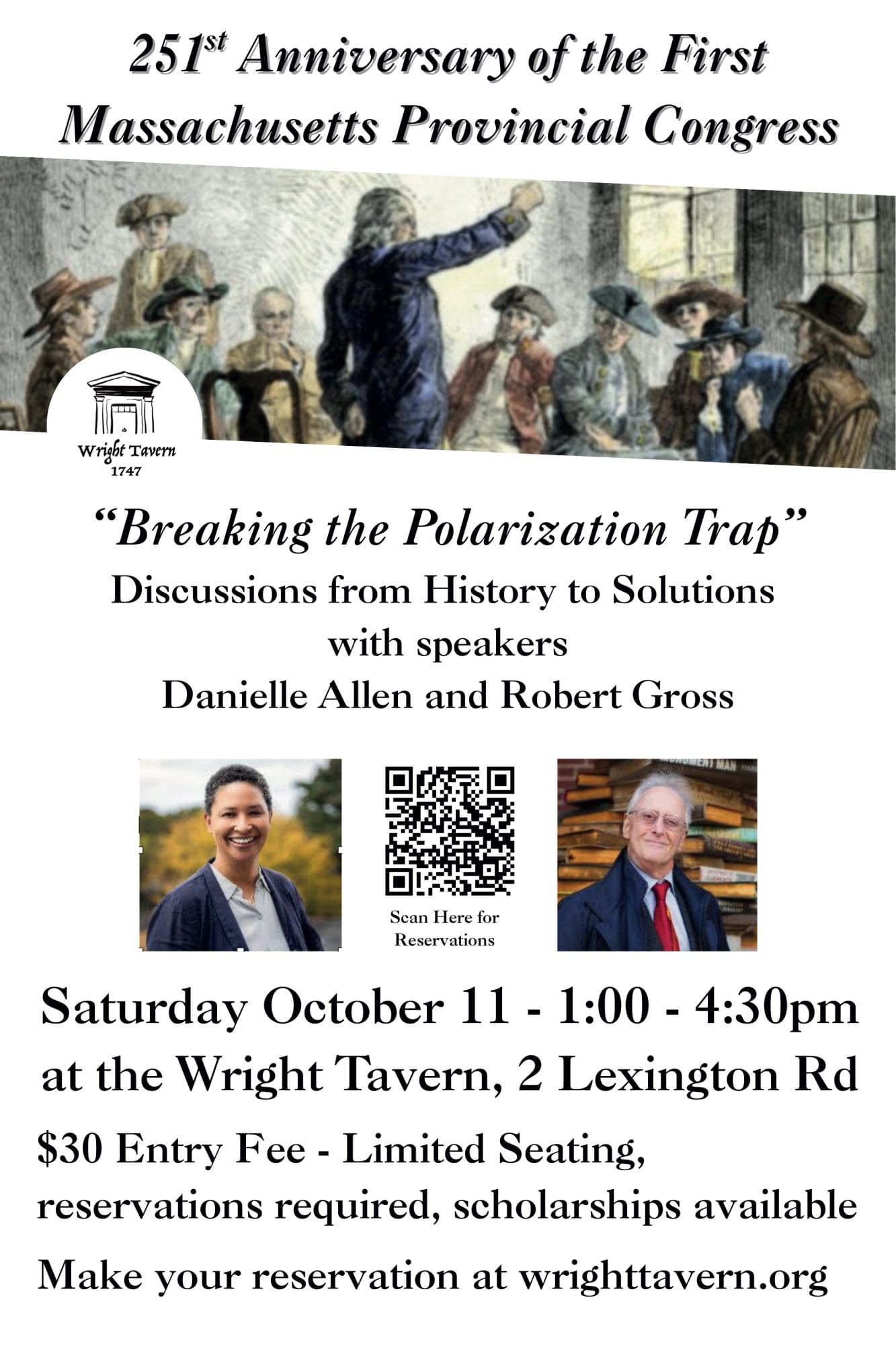 251 Anniversary of the First Massachusetts Provincial Congress - Visit ...